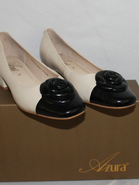 Azura | Shoes | Azura Angelinite Cap Toe Pumps | Poshmark